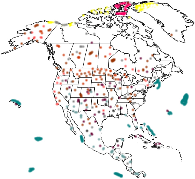 North America Paranormal Activity Map